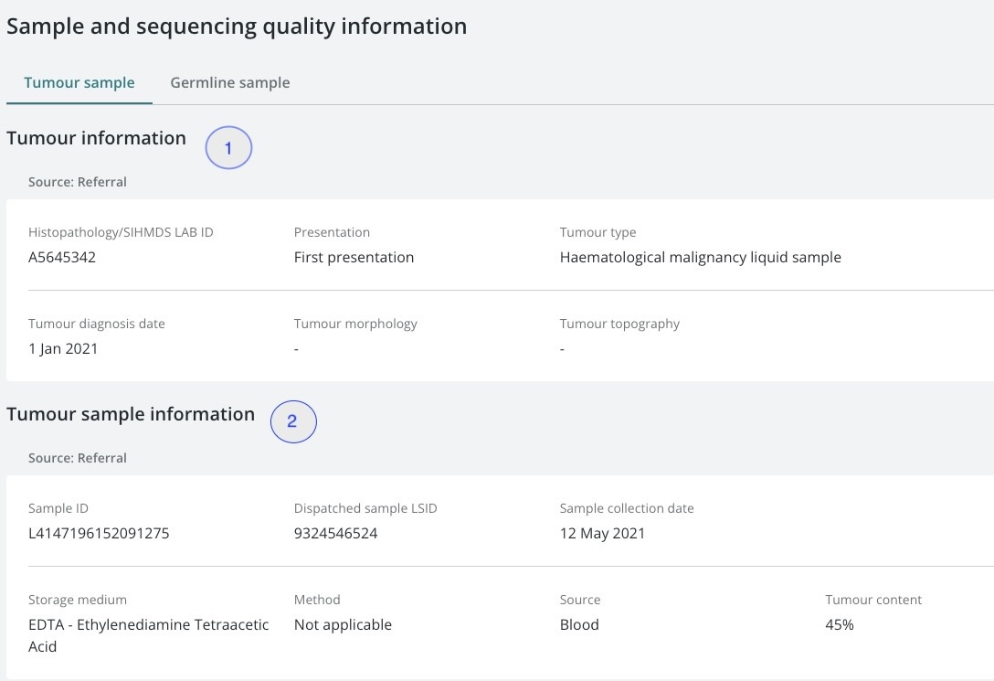 Case Summary - Cancer DSS Help